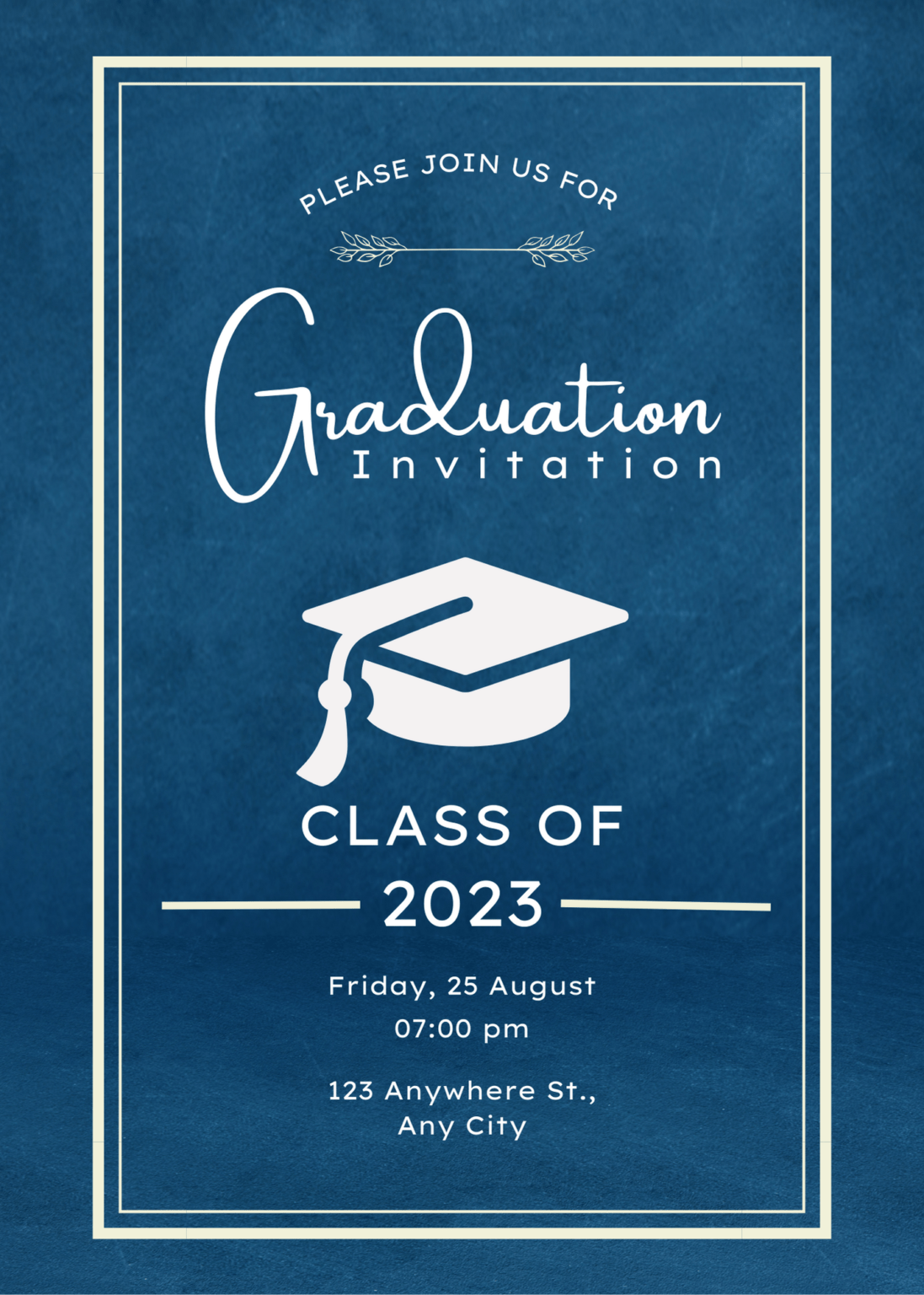 30 Contoh Undangan Wisuda Simple dan Modern - Pioneer Multiproduct