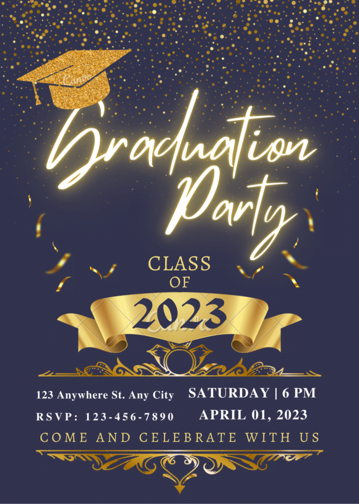 30 Contoh Undangan Wisuda Simple dan Modern - Pioneer Multiproduct